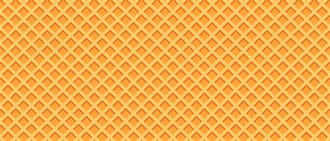 Seamless Realistic Wafer Pattern Wafer Background Ice Cream Cone
