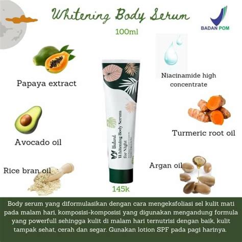 Jual Whitening Body Serum Hand Body Pencerah Kulit Serum Pencerah Kulit