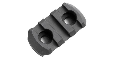 Купить планка Picatinny Magpul M Lok Aluminum Rail 3 слота алюминий чёрный в магазине Quarta
