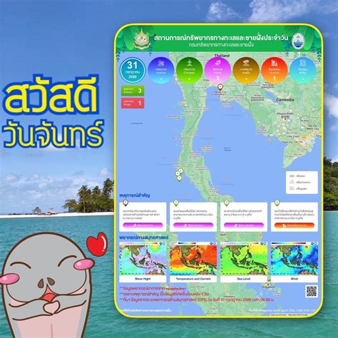 ทะเลไทยมีอะไร สรุปสถานการณ์ทรัพยากรทางทะเลและชายฝั่ง กรมทรัพยากรทาง