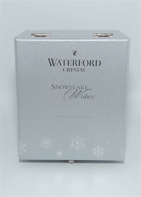 Waterford Snowflake Wishes Limited Edition Emerald Tumbler Boxed