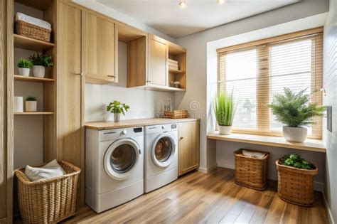 Stylish Functional Modern Laundry Room Design A Minimalist Approach For Small Spaces Efficient