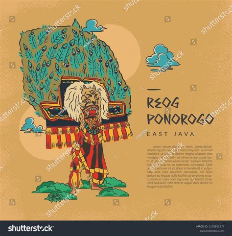 48 Reog Stock Vectors Images And Vector Art Shutterstock