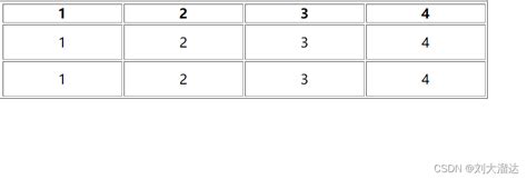html 05 table表格 html table padding csdn博客