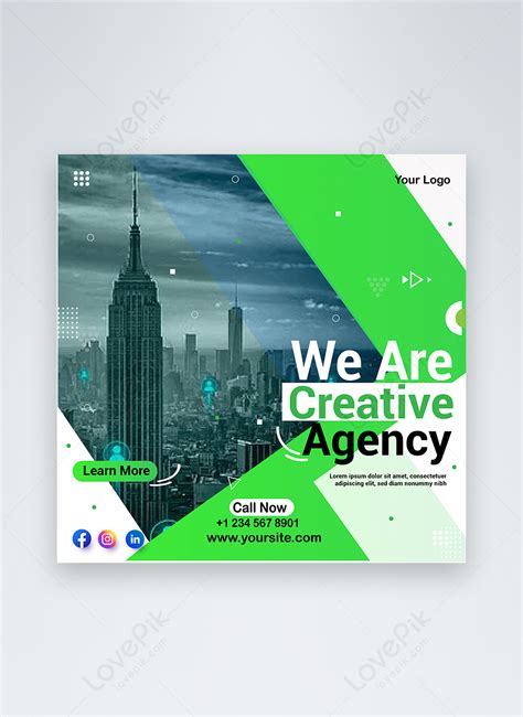 크리에이티브 에이전시 소셜 미디어 게시물 이미지 사진 450124047 무료 다운로드
