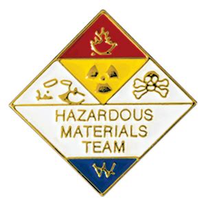 Hazardous Materials Team Premier Emblem Manufactures Emblems