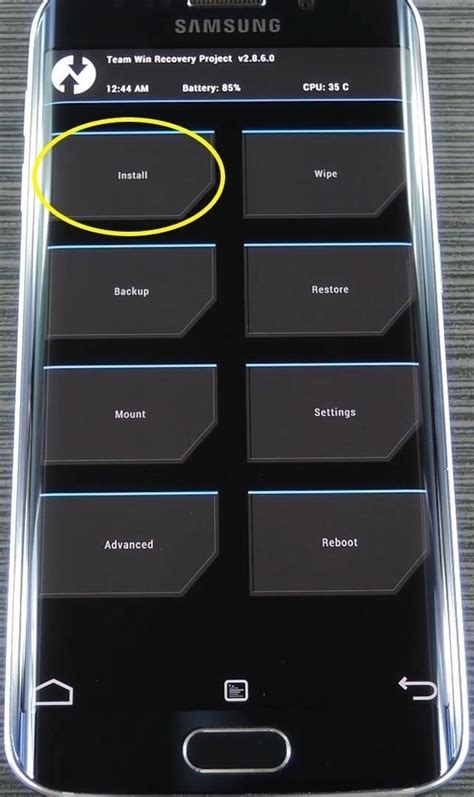 How To Install The Xposed Framework On Your Samsung Galaxy S6 Or S6 Edge Samsung Gadget Hacks