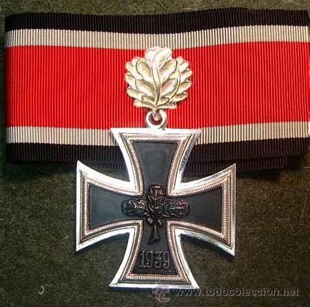Cruz De Caballero De La Cruz De Hierro Con Hoja Comprar