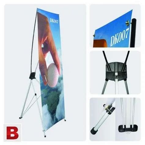 X Banner Display Stand At Rs 200 Piece X Banner Stand Id 16774065588