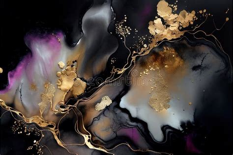 Abstract Colored Backdrop Ai Generated Stock Illustration