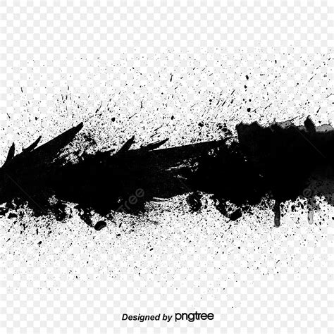 Splash Text Effect Vector Hd Images Black Splash Effe