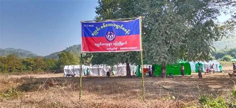 Dvb မြေပုံမြို့နယ် စညှင်းစစ်ဘေးရှောင်စခန်းရှိ တဲတချို့ဖျက်ဆီးခံရ