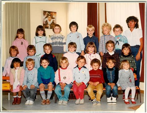 Photo De Classe 2ème Année De Maternelle 1981 1982 De 1981 Ecole