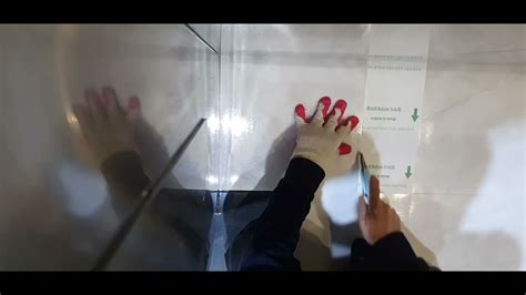 엘리베이터바닥데코타일시공 Youtube