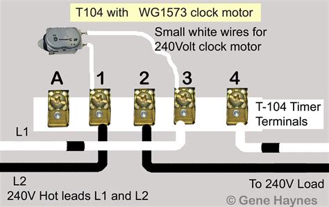 How To Wire Intermatic T104 And T103 And T101 Timers