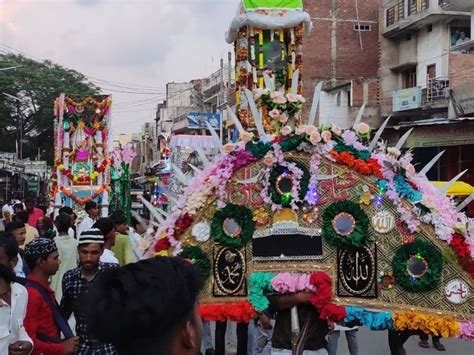Moharram Procession Taken Out With Devotion In Sonbhadra सोनभद्र में