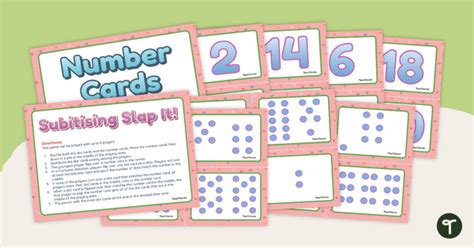 Subitising Games For Teachers Teach Starter