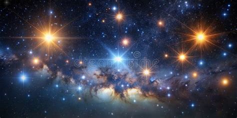 The Gorgeous Stars In The Universe Generative By Ai Stock Image Image