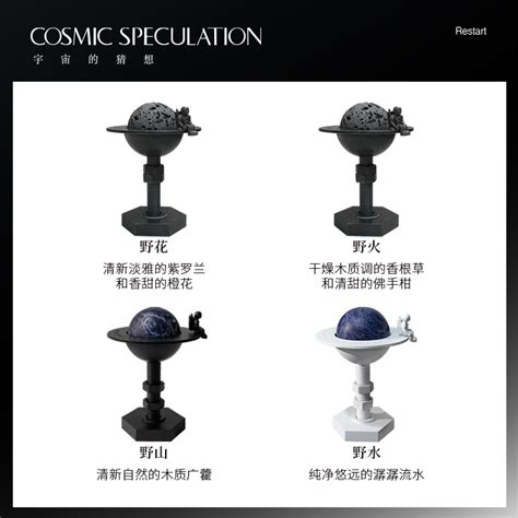 CosmicSpeculation宇宙的猜想Restart发射台扩香晶石生日七夕礼物 虎窝淘