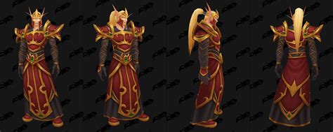 Patch 81 Ptr Blood Elf Guard Armor Wowhead News Blood Elf Elf