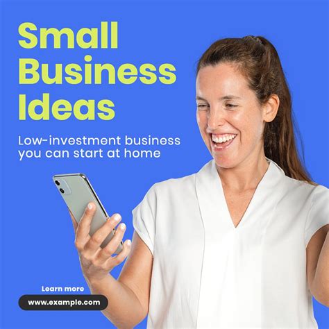 Small Business Ideas Facebook Post Premium Editable Template Rawpixel
