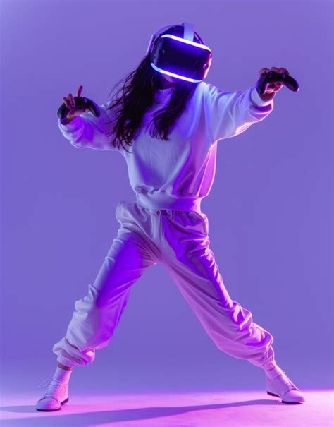 A Virtual Reality Headset Metaverse Fight And Future Gaming App Mockup