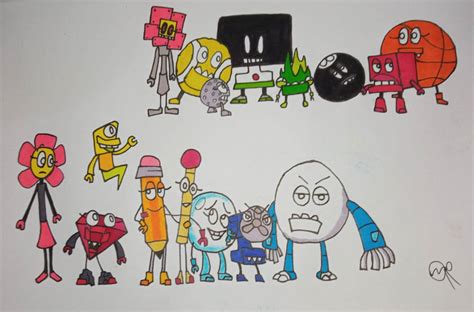 Bfdi X Mixels 3 By Alunthe2or3 On Deviantart