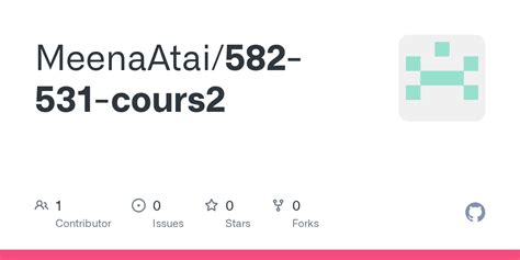 Github Meenaatai582 531 Cours2