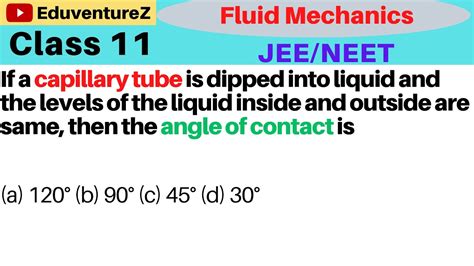 If A Capillary Tube Is Dipped Into Liquid And The Levelsof The Liquid Inside And Outside Are