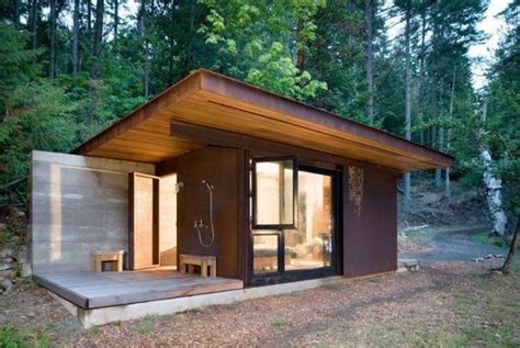 세상에서 가장 작은 집 디자인 자료 모음 마이크로 하우스 Modern Cabin House Exterior