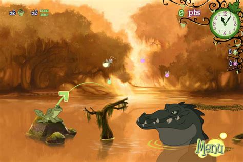 The Princess And The Frog Bayou Adventure Play Online On Flash Museum