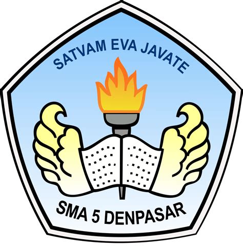 Logo Sma 5 Denpasar Vector