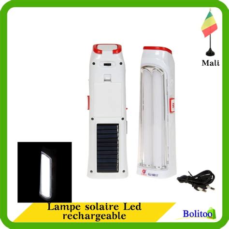 Lampe Solaire LED Rechargeable