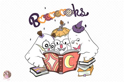 Boooks Boo Sublimation Graphic By Hello Magic · Creative Fabrica