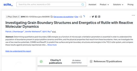 Investigating Grain Boundary Structures And Energetics Of Rutile With Reactive Molecular