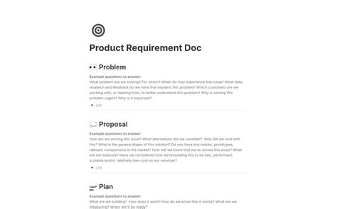 Product Requirements Document Prd Templates And Examples