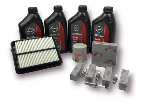 Kit Afinación 5w30 Nissan Versa 2020 2022 Nuevo Original