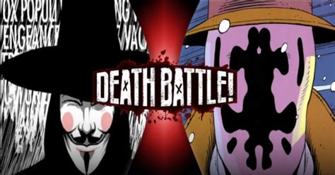 V vs Rorschach (V For Vendetta vs Watchmen) : r/DeathBattleMatchups