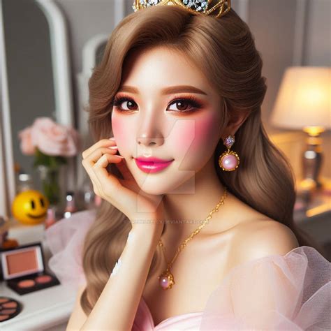 Sweet Princess Peach Portrait By Xrebelyellx On Deviantart
