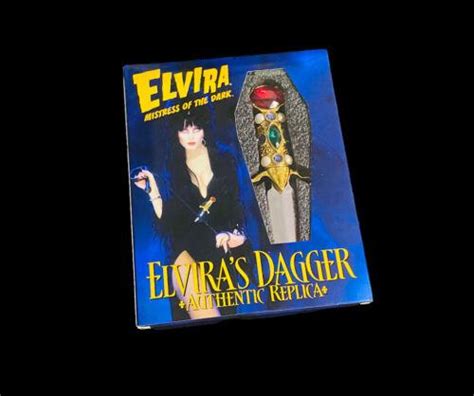 Rare Elvira Mistress Of The Dark Prop Replica Dagger By Tweeterhead