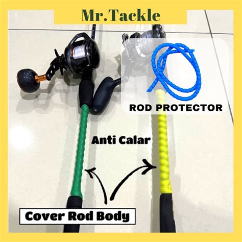 【mrt】spiral Wrap Cover 1m Rod Protector Rod Pancing Plastic Cover