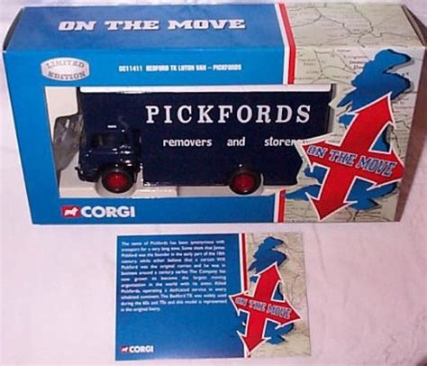 Promotional Model Corgi 150 Bedford Tk Luton Van Pickfords