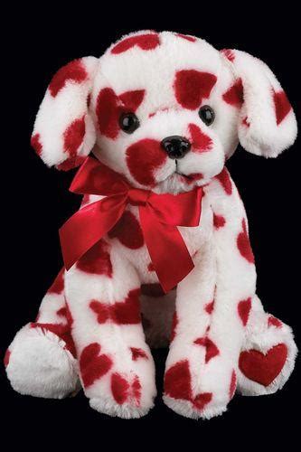 Bearington Romantic Rover Stuffed Animal Valentines Plush Toy Puppy