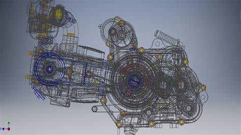 Motorcycle Engine Assembly 3d Model 3d Model Cgtrader