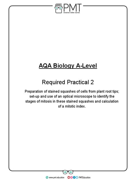 Rp 02 Calculating Mitotic Index Using Plant Cells Pdf Mitosis