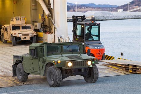 Dvids Images Mcpp N Equipment Offloaded At Verdal Port Image 1 Of 12