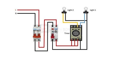Digital Timer Connection Diagram Timer Digital Control Switc