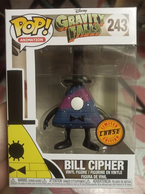 Funko Pop Bill Cipher 243 Chase Gravity Falls Hobbies And Toys Toys
