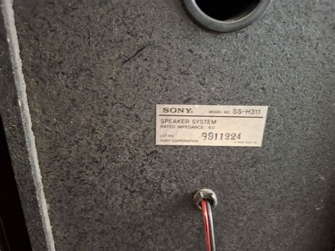 Тонколони разни Тонколони Сони Аудио техника Ямбол Двулентови тонколони кутии от Сони