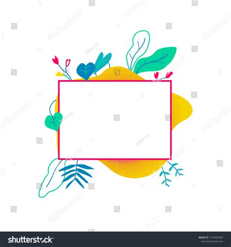 Creative Abstract Background Text Box 库存矢量图（免版税）1153950508 Shutterstock